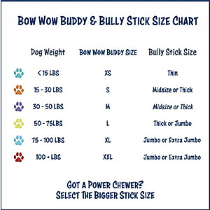 Bow Wow Labs 6" Bully Sticks - 10 Pack (Midsize)