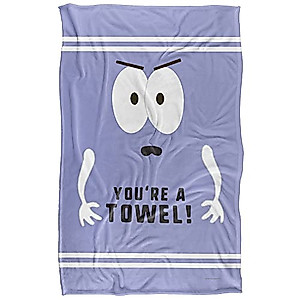 South Park Towelie You're A Towel Silky Touch Super Soft Throw Blanket 36" x 58"