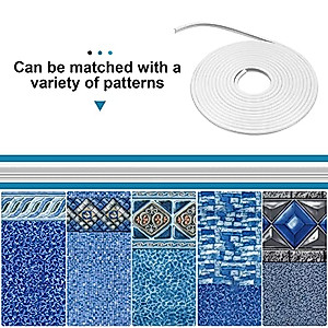 SuperDi Plastic 120ft Roll QP1562 Swimming Pool Liner Lock