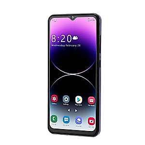 Face Detection Cellphone, 100-240V 4G Smartphone Dual SIM 6.52in for Entertainment (#5)