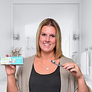 Oral7 Dry Mouth Toothpaste Containing Enzymes with Xylitol, Moisturizing and Teeth Whitening Toothpaste, Promotes Gum Health and Fresh Breath, Oral Care and Dry Mouth Products 2.5oz