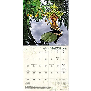 Fairy Houses 2021 Wall Calendar