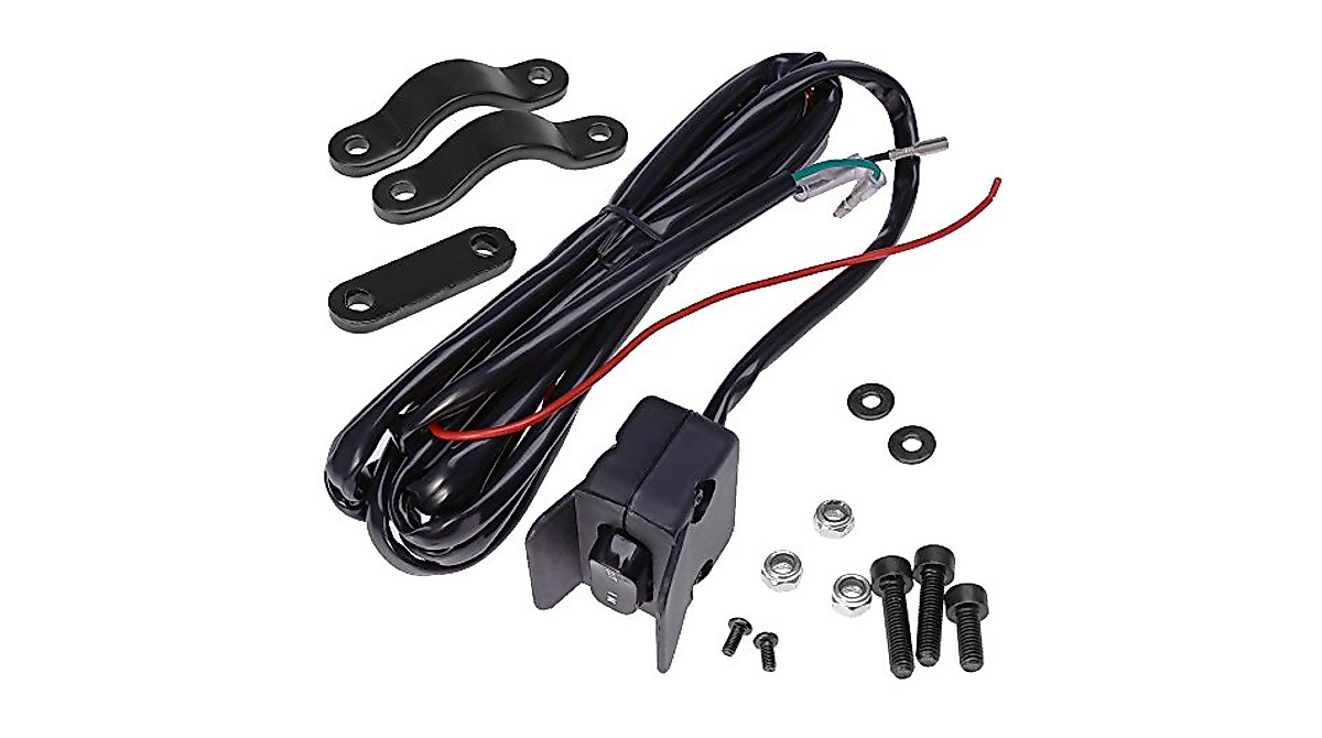12V Winch Rocker Thumb Switch for WARN, Ramsey & More | Easy Install