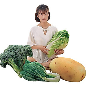 Changsun Creative Vivid 3D Potato Pillow Gift Plush Throw Pillow 19.5" (Big Size)