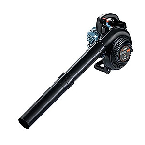 SENIX BLV4QL-M 31cc 4-Cycle Gas Powered Leaf Blower with Vac Kit, Blue