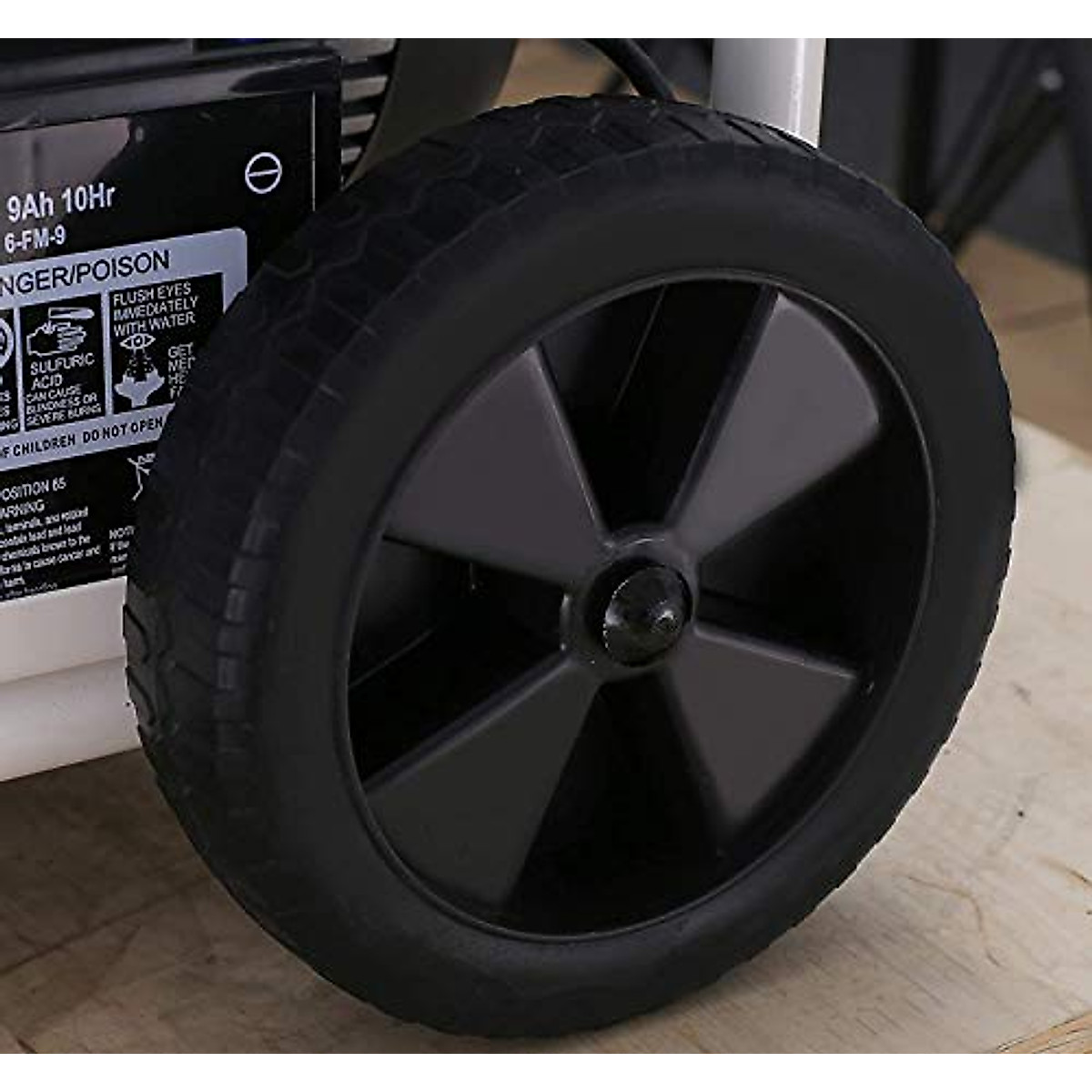 Pulsar PG6580E Portable Generator, Black&White