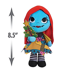 Disney Tim Burton’s Nightmare Before Christmas Small Plushie 3-Piece Set, Felt and Embroidered Details, Kids Toys for Ages 3 Up by Just Play