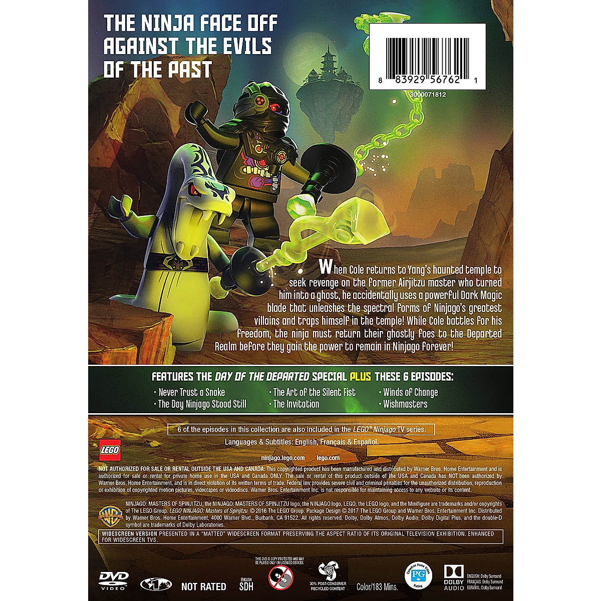 LEGO Ninjago: Day of the Departed (DVD)
