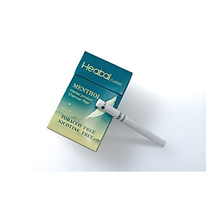 HEABAL Herbal Cigarettes - Nicotine Free & Tobacco Free 20/Pack (Menthol)
