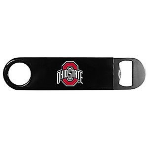 Siskiyou Sports NCAA Ohio State Buckeyes Unisex 2 pc BBQ Set and Bottle Opener, Team Colors, One Size