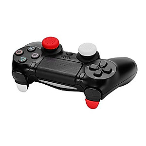 Gioteck TGMP - Thumb Grips for PS4 - Megapack Protection/Caps/Caps for Joystick PlayStation 4 - Non-Slip - Aid to Sight - PS4 Controller Protector (Pack of 4)