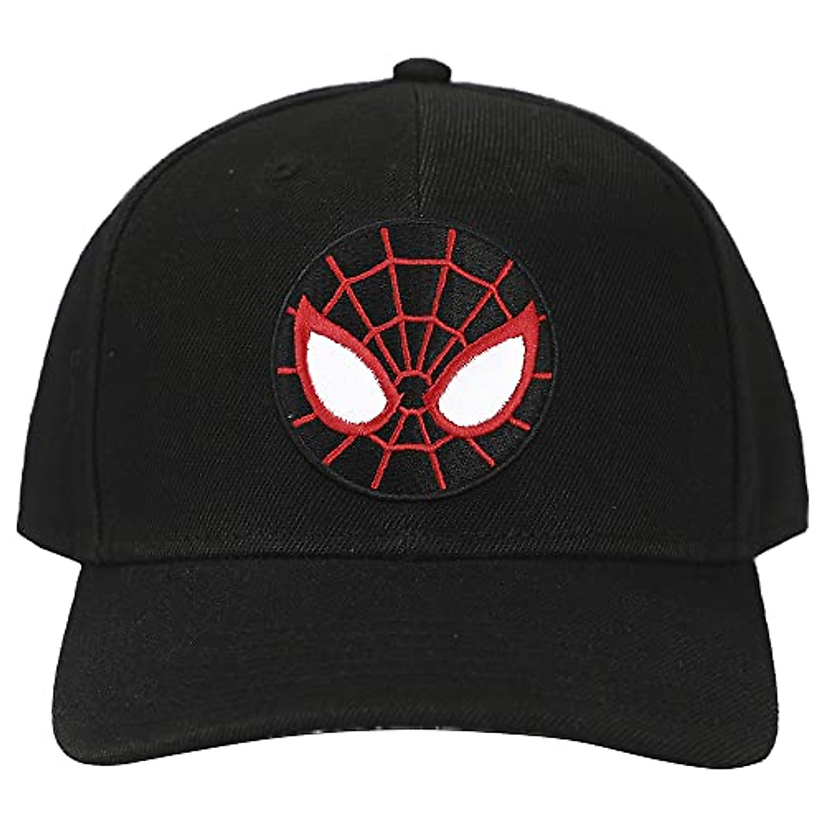 Marvel Comic Book Spiderman Miles Morales Mask Black Snapback Hat