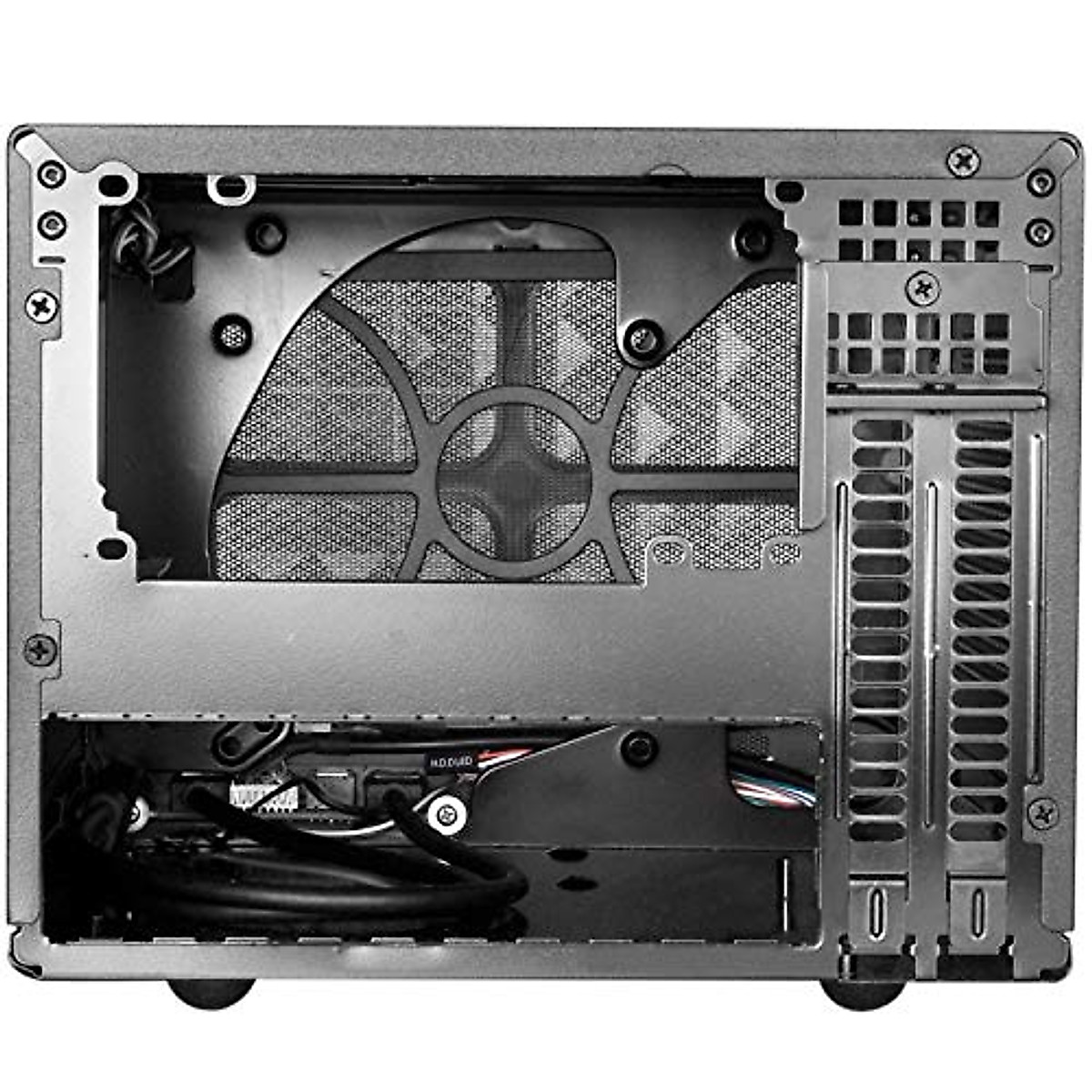 SilverStone Technology Ultra Compact Mini-ITX Computer Case with Mesh Front Panel Black (SST-SG13B-USA)