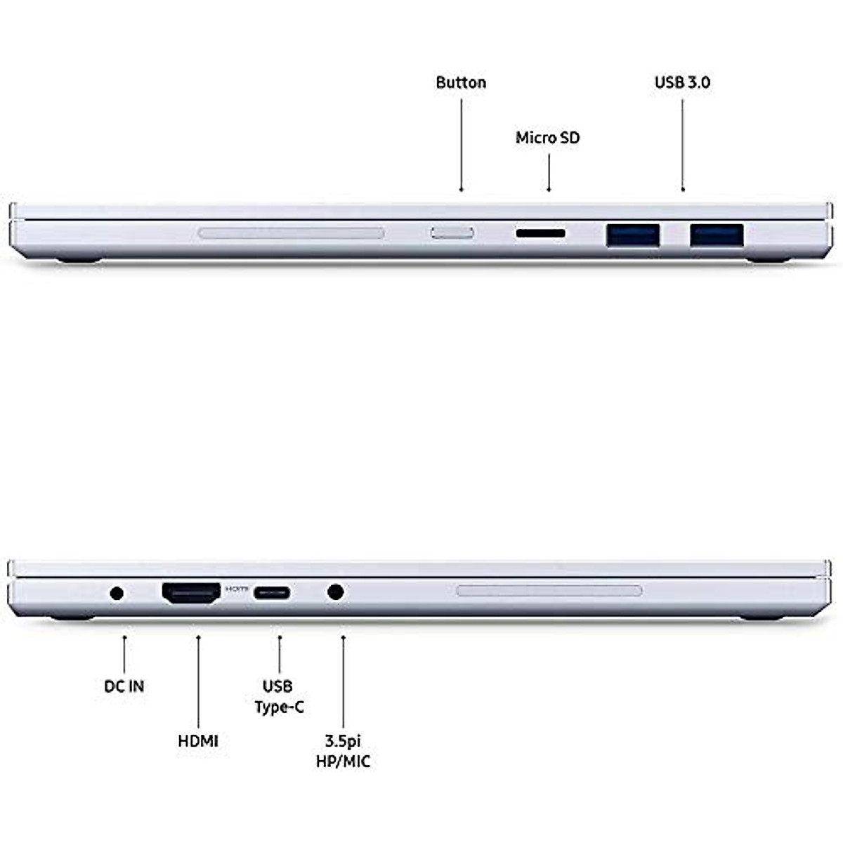 SAMSUNG 2020 Galaxy Book Flex Alpha 13.3" QLED FHD 1080p Multi-Touch 2-in-1 Business Laptop (Intel Quad-Core i5-10210U, 8GB RAM, 1TB SSD) Backlit, Wi-Fi 6, Windows 10 Home + HDMI Cable