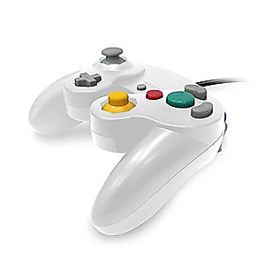Old Skool Controller Compatible with Gamecube/Wii - White