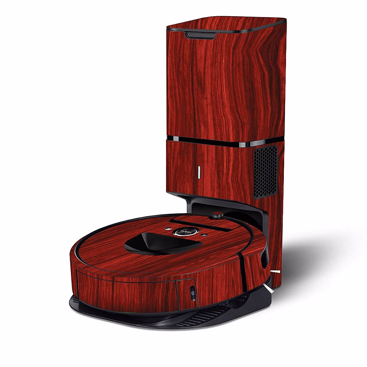 MightySkins Skin Compatible with iRobot Roomba i7+ Robot Vacuum - Cherry Grain | Protective, Durable, and Unique Vinyl Decal wrap Cover | Easy to Apply, Remove, and Change Styles | Made in The USA