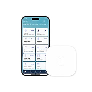 Aqara Vibration Sensor, Requires AQARA HUB, Zigbee Connection, Wireless Mini Glass Break Detector for Alarm System and Smart Home Automation, Compatible with Apple HomeKit, Works with IFTTT