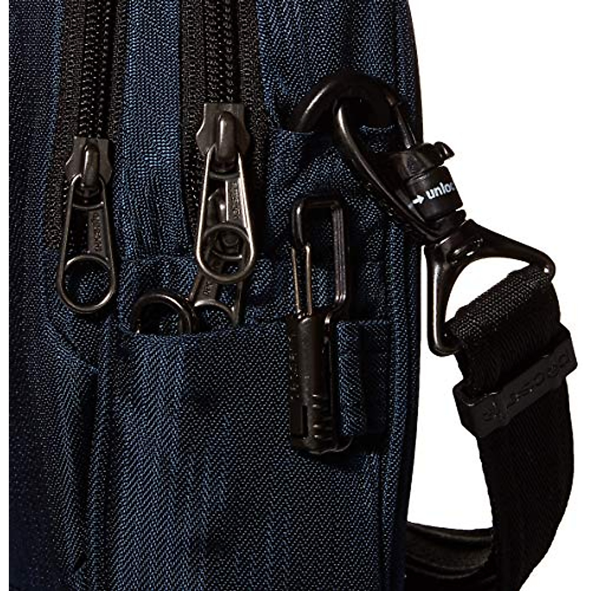 Pacsafe Metrosafe LS100 ECONYL 3 Liter Anti Theft Crossbody/Shoulder Bag - Fits 7 inch Tablet, ECONYL Ocean