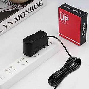 6.5Ft Extra Long AC Adapter for Boss VE-2 Vocal Harmonist Pedal 9V Power Supply Cord