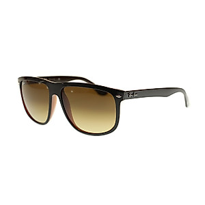 Ray Ban Sunglasses RB4147 609585 Top Black On Brown Square 60mm Authentic