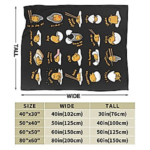 VIFUSAYA Ultra-Soft Throw Blanket Lightweight Cozy,for Beds/Sofa/Couch/Picnic/Camping/Travel Blanket 60"X50"