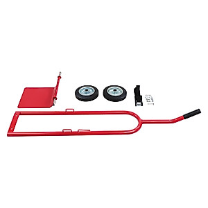 BISupply Propane Cylinder Dolly - 40lb Propane Tank Cart Hand Truck for Gas Propane Tanks 2 Wheel Dolly Cart