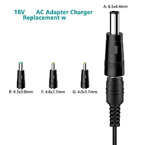 18V 2.5A AC DC Power Supply Adapter Compatible for Altec Lansing Rockbox XL IMW999 STL Altec Lansing IMW889 IMW1500 T612 Speaker, Brookstone Big Blue Studio Party Bluetooth Speakers Charger Cable Cord