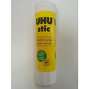 UHU Stic - 0.29 oz / 8.2g Clear Glue Stick - Pack of 3