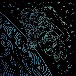 Super Scratch Art Pads: Solar System