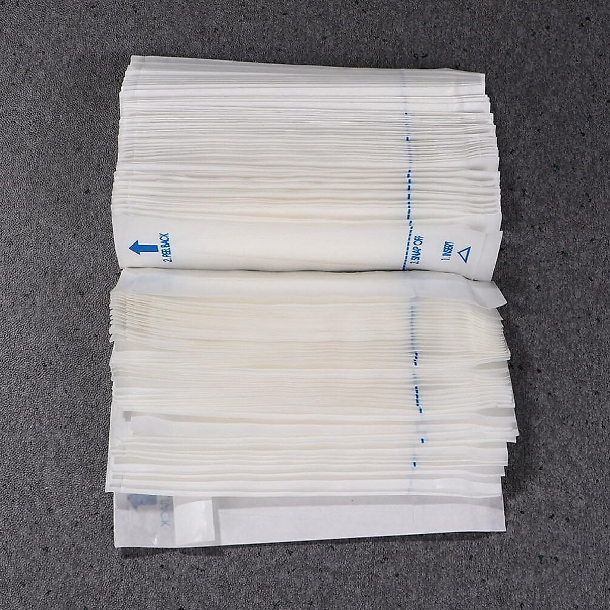 300pcs Disposable Probe Covers for Digital Sleeves Safe PE Universal Electronic Caser for Accurate Sanitary Oral Ear Underarm Recta Thermometer Reading(White)