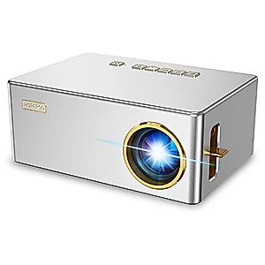 Projector with WiFi, Portable Movie Phone Projector Mini Size, Projecter, Proyector Portatil for Home Office Outdoor Video Projection