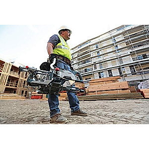 BOSCH CM8S 8-1/2 Inch Single Bevel Sliding Compound Miter Saw, Blue