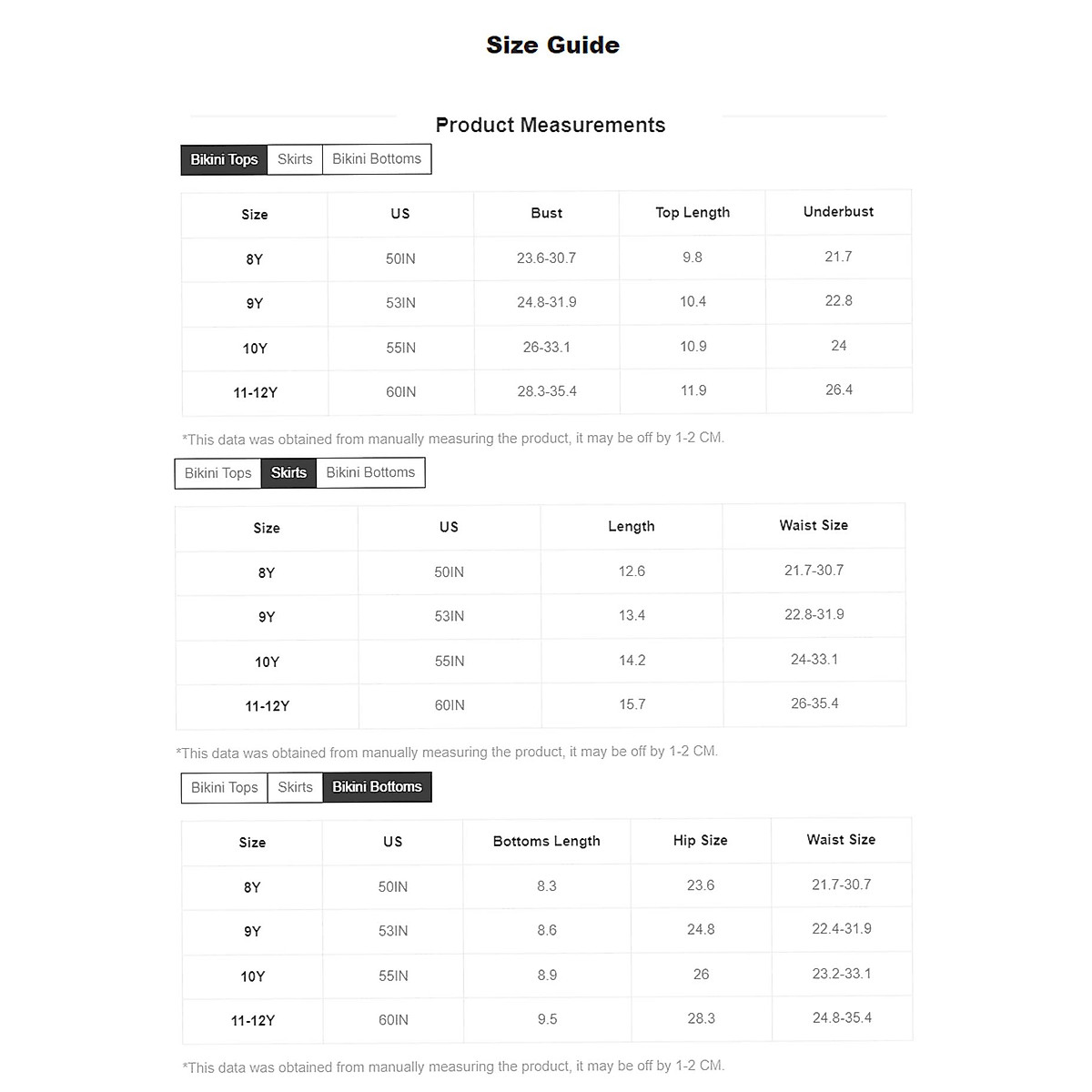 COZYEASE Girls' 3 Piece Plain Swimsuit Wrap Bikini with Ruched Cover Up Skirt Set Olive Green 9Y