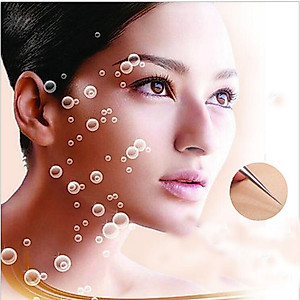 1Set(3PCS) Silver Professional Remove Blackheads Tweezers Set - Stainless Steel Straight/Slanted & Pointed Splinter/Bend Curved Blemish Extractor Tool for Acne Zit Cystic Blemish Whitehead Popping