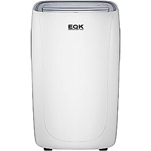 Emerson Quiet Kool 300-Sq 8000 Ashrae / 5000 BTU DOE Portable Air Conditioner with Dehumidifier and Remote Control, AC for Apartment, Bedroom, Medium Rooms up to 300 Sq. Ft. in White