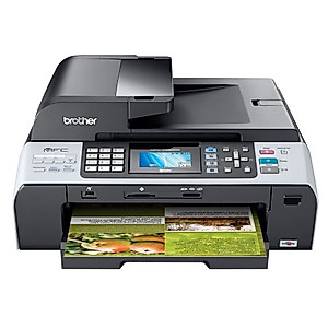Brother MFC-5890CN Professional-Series Color Inkjet All-in-One with Networking and Large-Size Printing