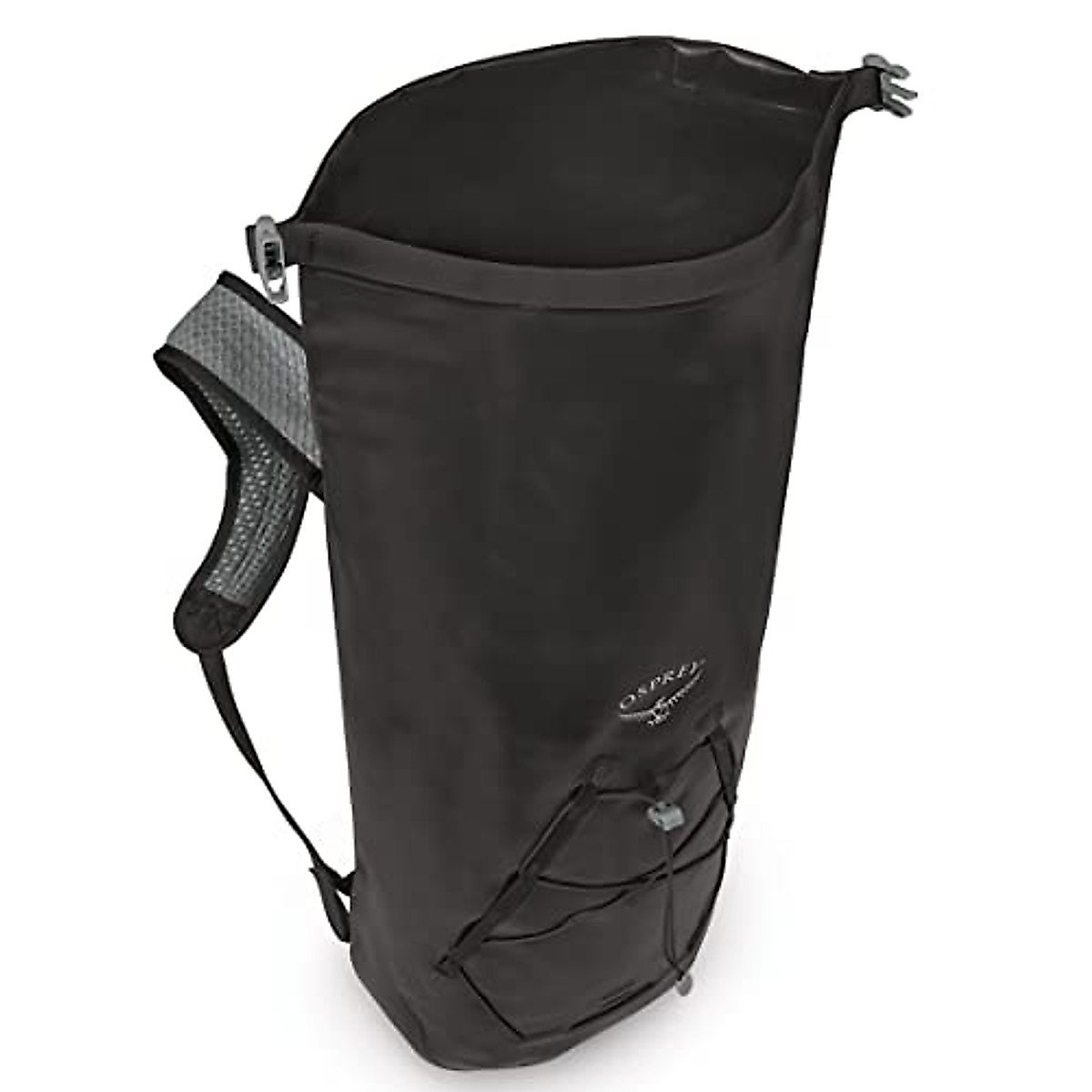 Osprey Transporter 18L Roll Top Waterproof Laptop Backpack, Black