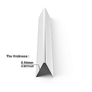 onlyfire BBQ Stainless Steel Gas Grill Replacement Flavorizer Bars Heat Plate for Weber Genesis and Spirit Grills Models Set of 5, 21 1/2 X1 3/4 Inches