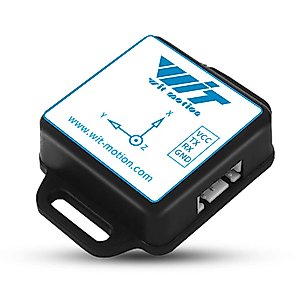 WitMotion WT61C-TTL High-Accuracy Accelerometer Sensor, 6-Axis Acceleration(+-16g)+Gyro+Angle (XY 0.05° Accuracy) with Kalman Filtering, MPU6050 AHRS IMU (Unaffected by Magnetic Field), for Arduino