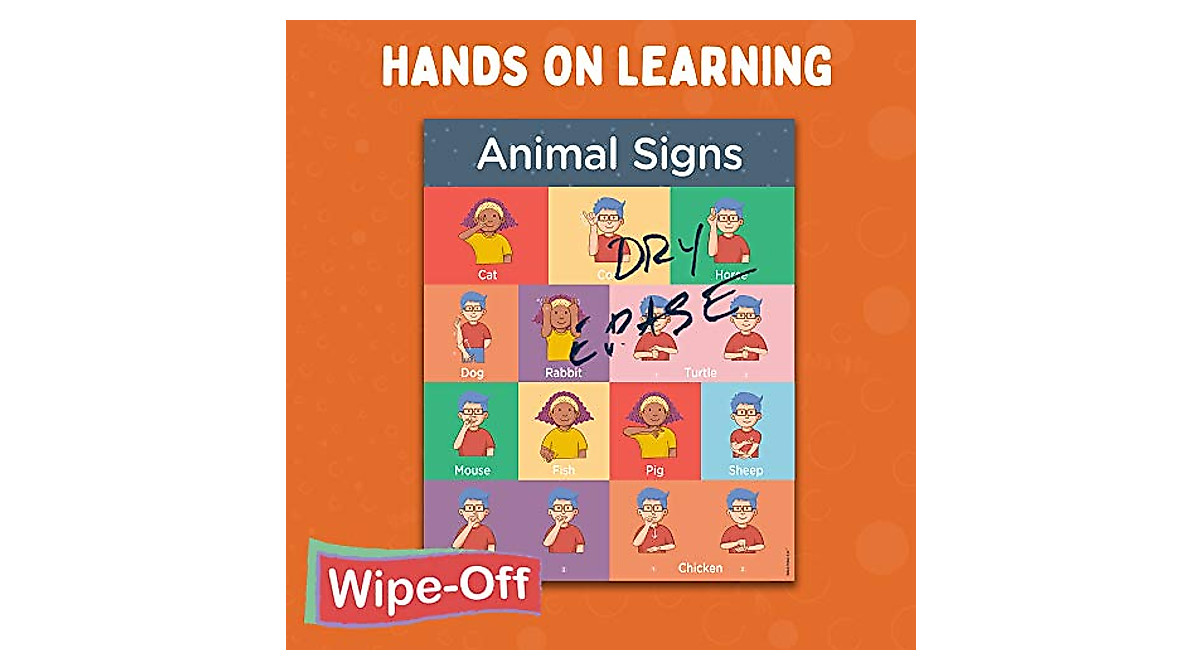 Engaging ASL Posters for Classroom - 3 Pack