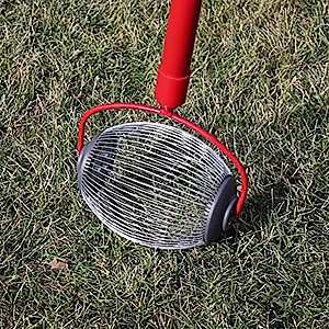 GARDEN WEASEL Nut Gatherer 95334 - Small Yard Roller - Pickup Acorns, Buckeyes, and More from 3/8” to 3/4"