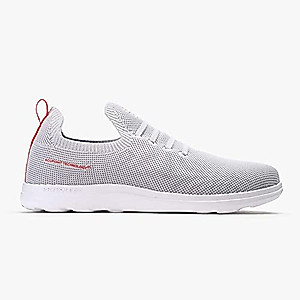 Gone For a Run PR Soles Active Recovery Sneaker | Bondi Foot Massaging Slip-On | Light Gray | W11/M9