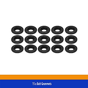 Engine Dancer M54 Valve Cover Gasket Set 11120030496 11121437395 Compatible with E46 E39 E83 E53 E85 325Ci 325i 330i 525i 530i X3 X5 Z4 2.5L 3.0L