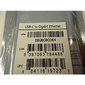 Dell FBA_DBQBCBC064 Adapter USB-C to Ethernet Pxe
