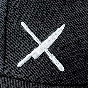 Mercer Culinary M60130BKW Cap, O/S, Black w/Small White Logo