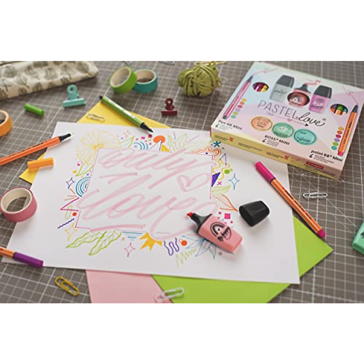 Stabilo Point 88 Pen & Pen 68 Marker Wallet Sets, Multicolor