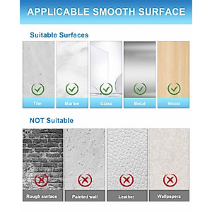SINBOYA 14 Pack Shower Caddy Adhesive Sticker Replacement,No Drilling Shower Shelf Adhesive Hooks Strips for Shower Caddy/Bathroom Shelves/Soap Holder/Kitchen Racks