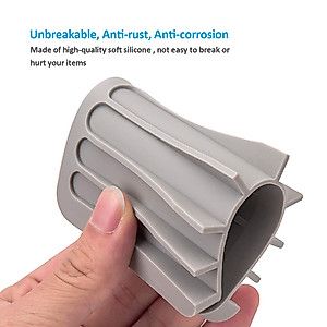 2PCS Mcyye Self Draining Soap Dishes, Premium Silicone Soap Holder, Soap Saver for Shower, Bathroom, Kitchen, Bath Tub, Razor, Sponges, Easy Clean with a Little Water, Extend Soap Life, Easy Dry