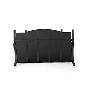 Titan High-Efficiency Log Grate with Reflective Fireback 26" Wide, 15.5" Tall