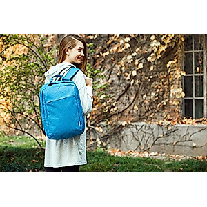 Lenovo Casual Laptop Backpack B210 - 15.6 inch - Padded Laptop/Tablet Compartment - Durable and Water-Repellent Fabric - Lightweight - Blue